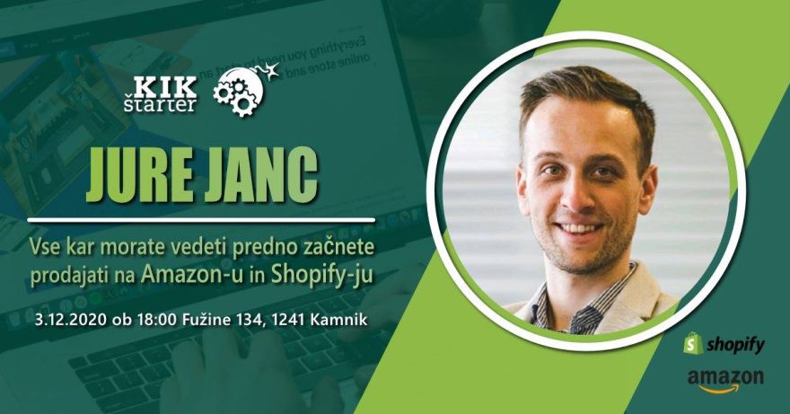 Jure Janc: Vse kar morate vedeti, preden začnete prodajati prek Amazona ...