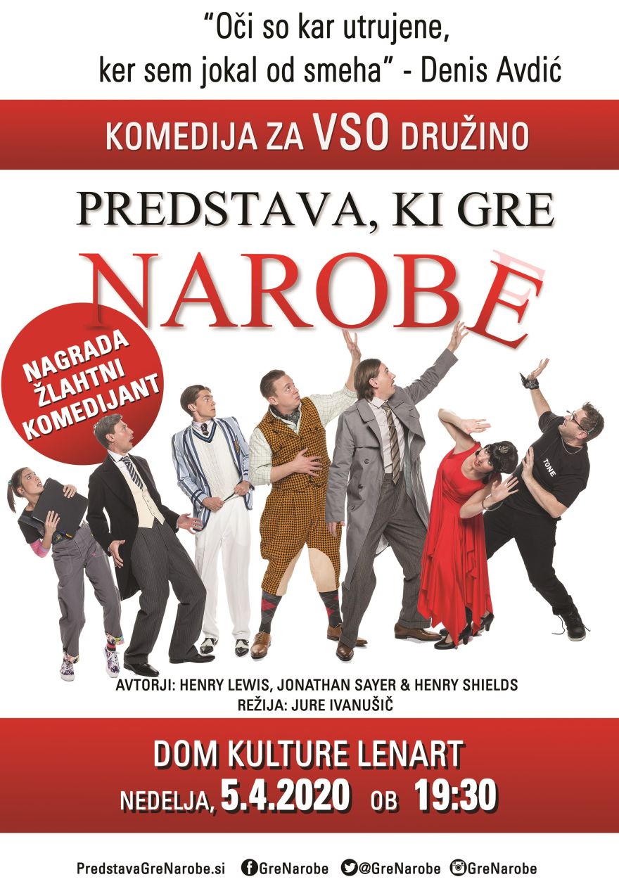 PREDSTAVA, KI GRE NAROBE | Mariborinfo.com