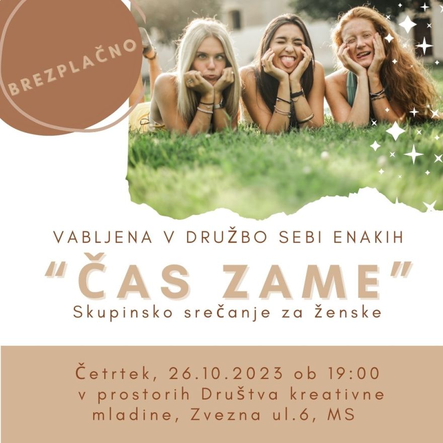 Čas zame srečanje za ženske | Sobotainfo.com