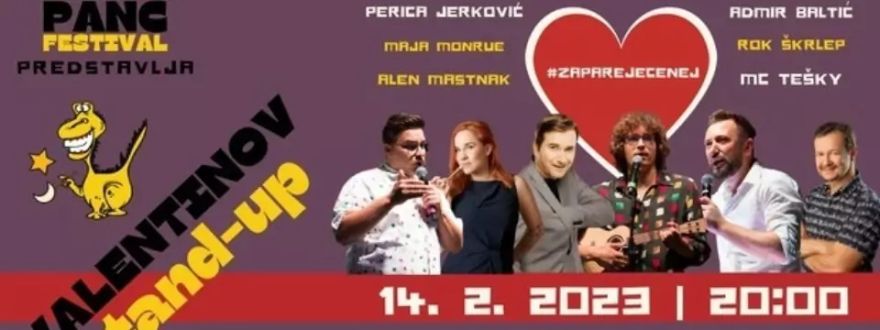 VALENTINOV STAND-UP: ZA PARE JE CENEJ | Ljubljanainfo.com