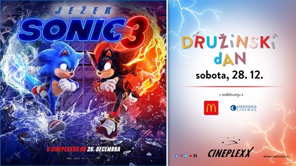 DRUŽINSKI DAN: JEŽEK SONIC 3 | Ljubljanainfo.com