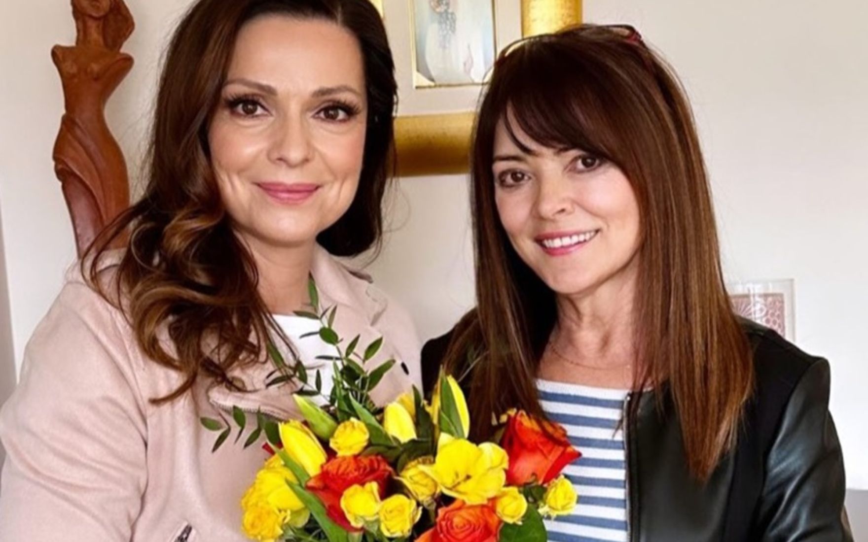 FOTO: Ne boste verjeli, kdo je mladenka ob Nataliji Verboten ...