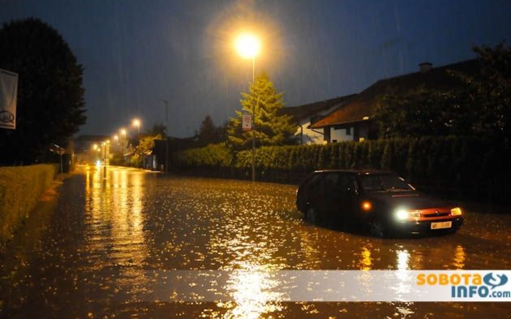 FOTO in VIDEO: Murska Sobota ponovno pod vodo | Sobotainfo.com