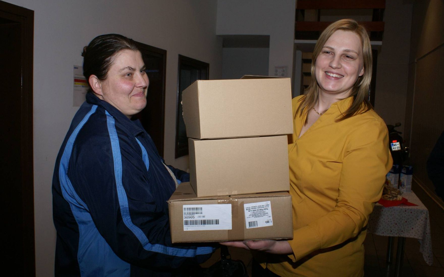 Sedemnajstim družinam polepšali praznike | Sobotainfo.com