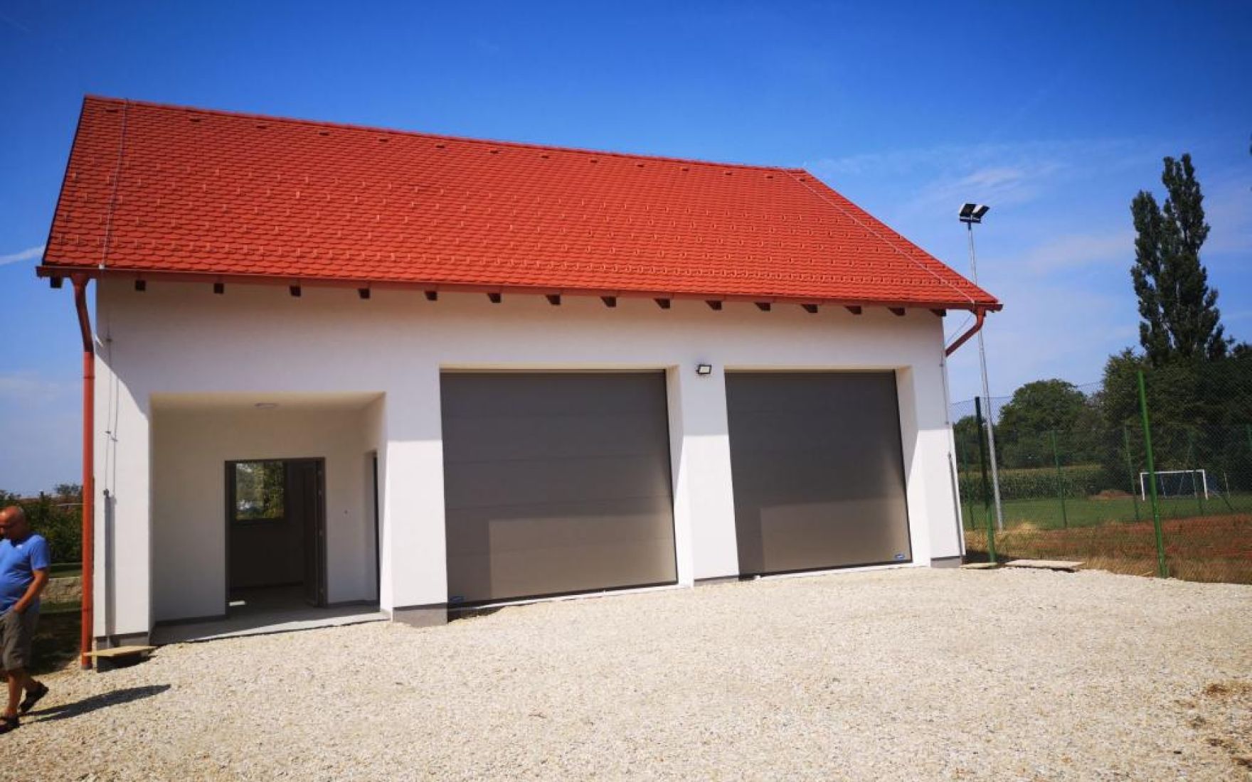 Zaključena gradnja garaže za potrebe kupšinskih gasilcev | Sobotainfo.com