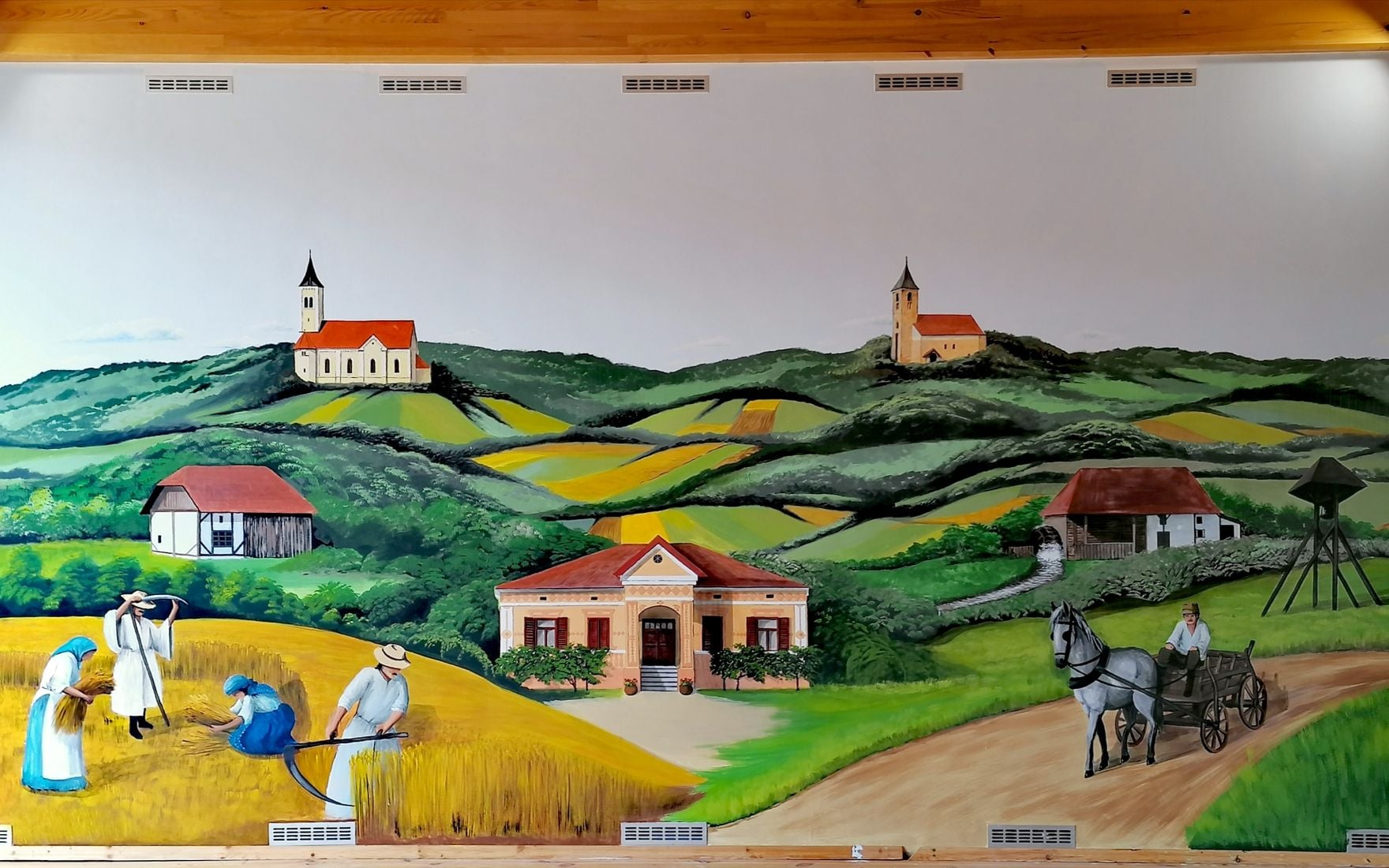 FOTO: Amaterska slikarka iz Hodoša obudila stari običaj | Sobotainfo.com