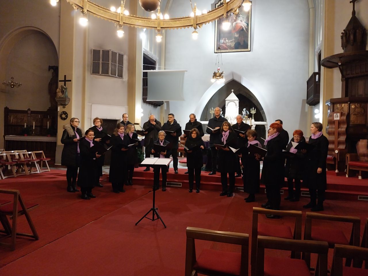 Mešani pevski zbor Štefana Kovača iz Murske Sobote ob svetovnem dnevu ...