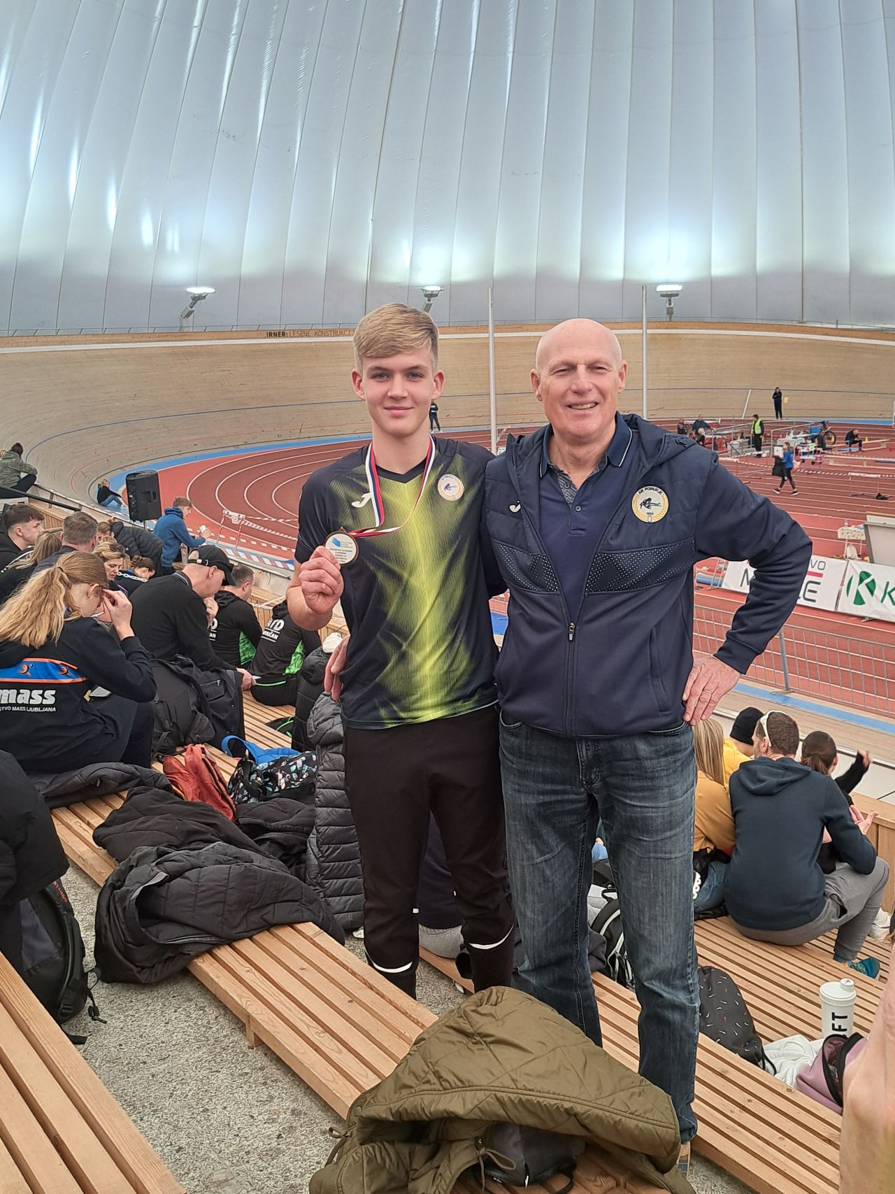 Pomurska atletika: Klara Janža z dvema, Luka Sagaj pa z eno bronasto ...