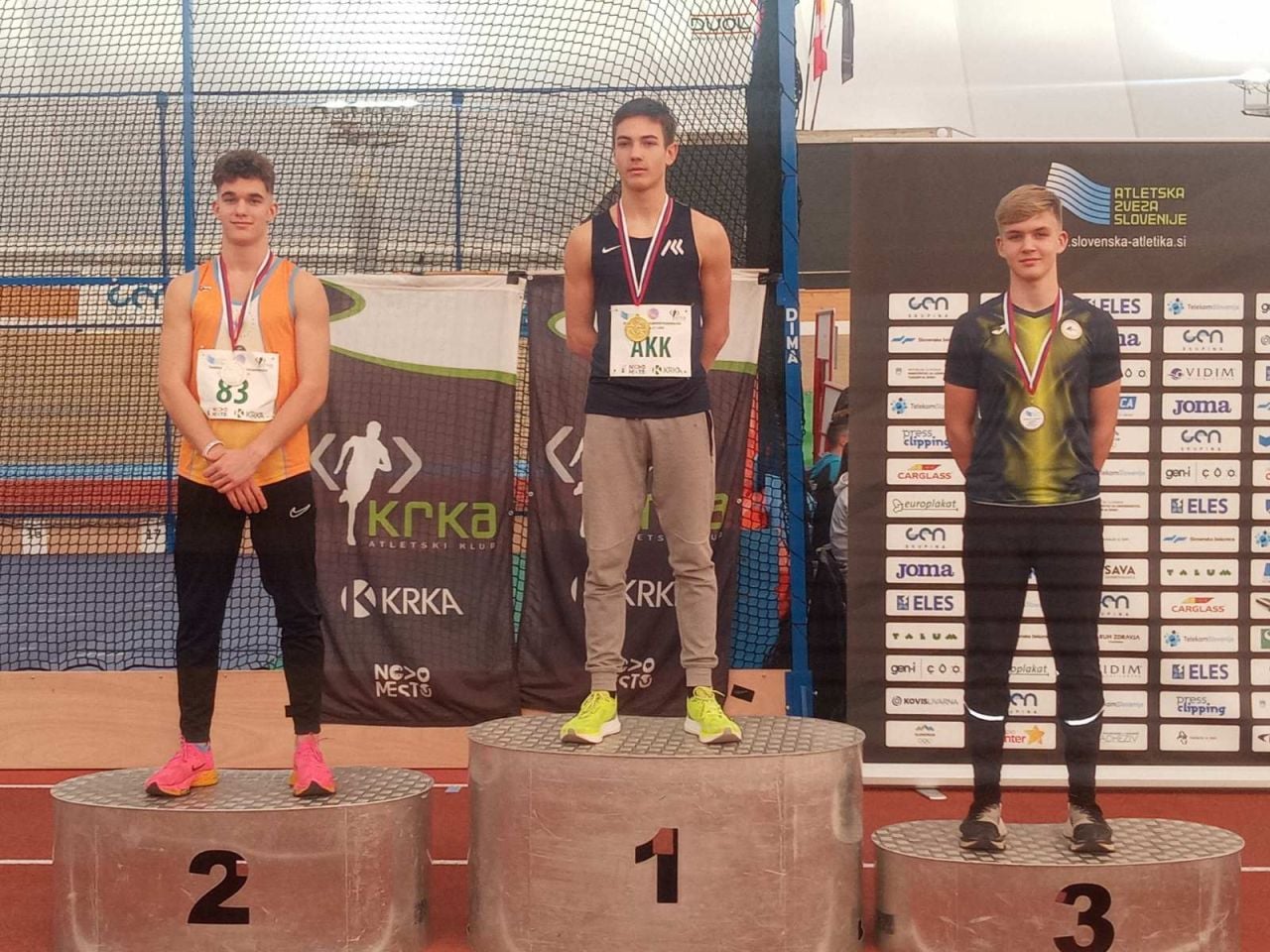 Pomurska atletika: Klara Janža z dvema, Luka Sagaj pa z eno bronasto ...